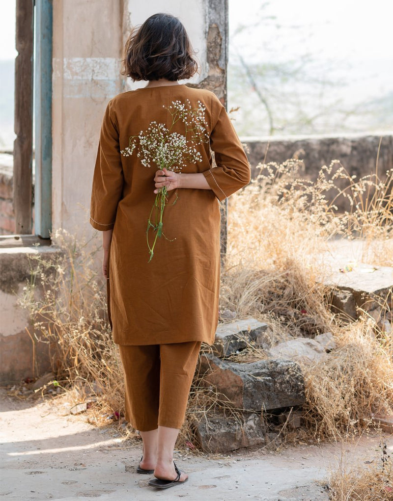 Almond Brown Co-ord Set