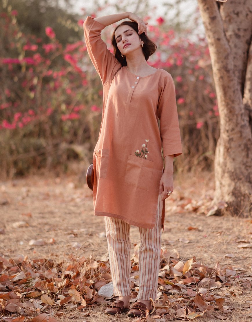 Caramel Brown Co-ord Set